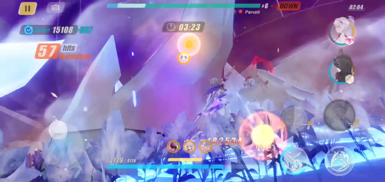 Honkai Impact 3rd - Memorial Arena Exalted Vs Parvati SSS Difficulty Retry Oct 6 2022