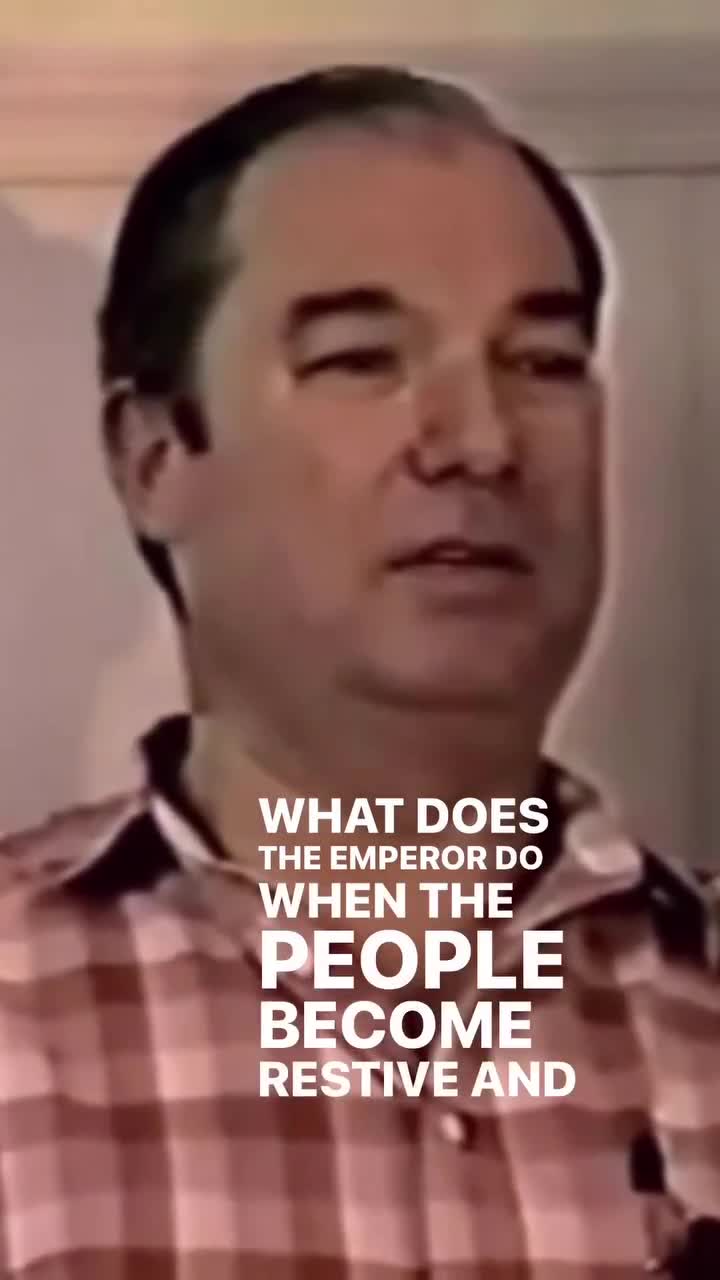 The Roman Circus 🎪 - William Cooper in his famous CNN interview. @truth ...