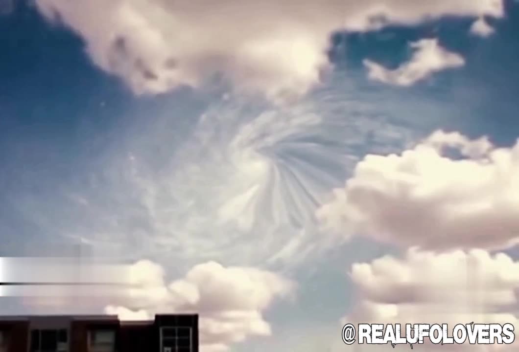 A Portal Forming Above CERN