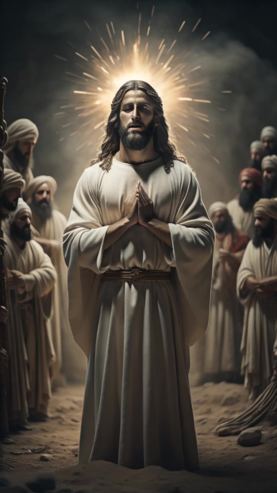 Robot Jesus explains Christian core values