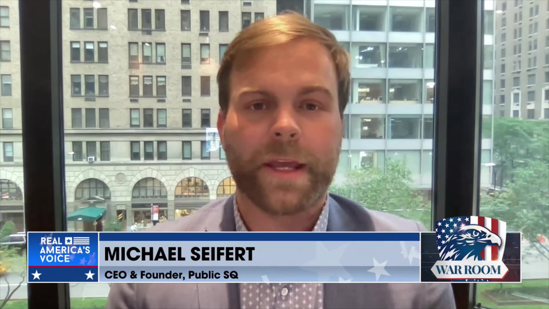 Michael Seifert: "The American people are making it clear we're tired ...