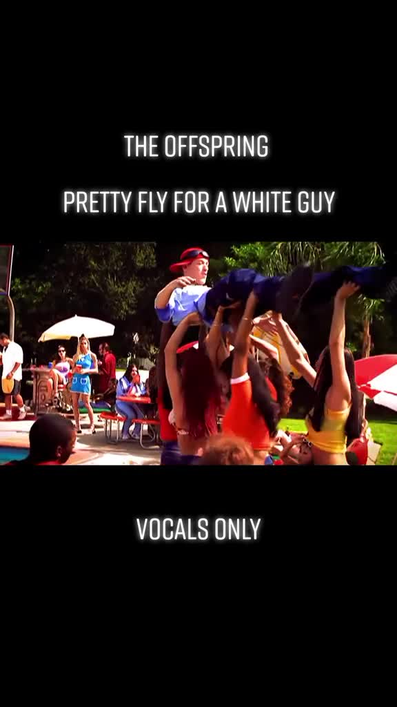 The Offspring - Pretty Fly For A White Guy Vocals Only