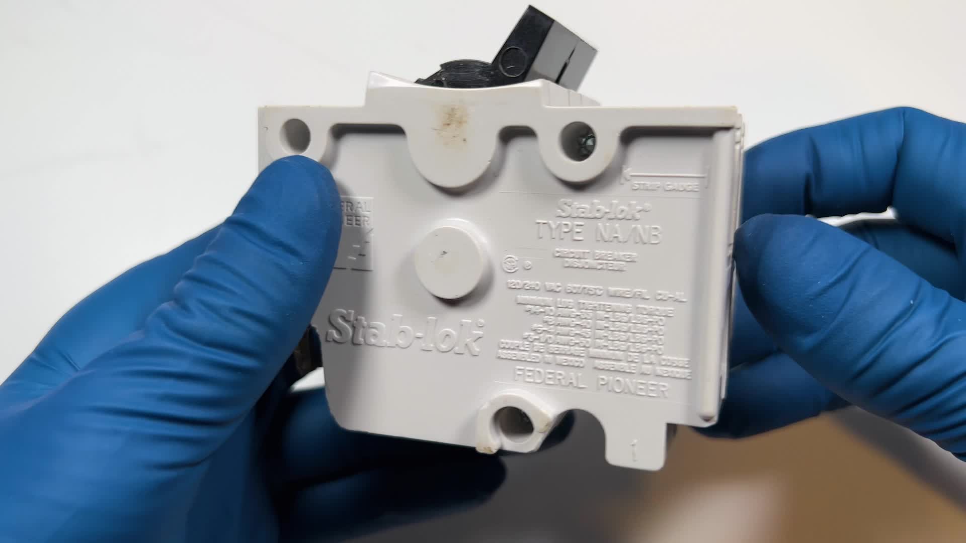 Federal Pacific PIONEER 30 Amp Stab-Lok 2 Pole 240V Thick FPE Breaker