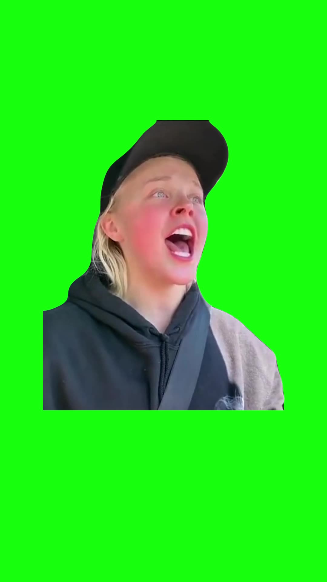 JoJo Siwa Singing Traitor | Green Screen