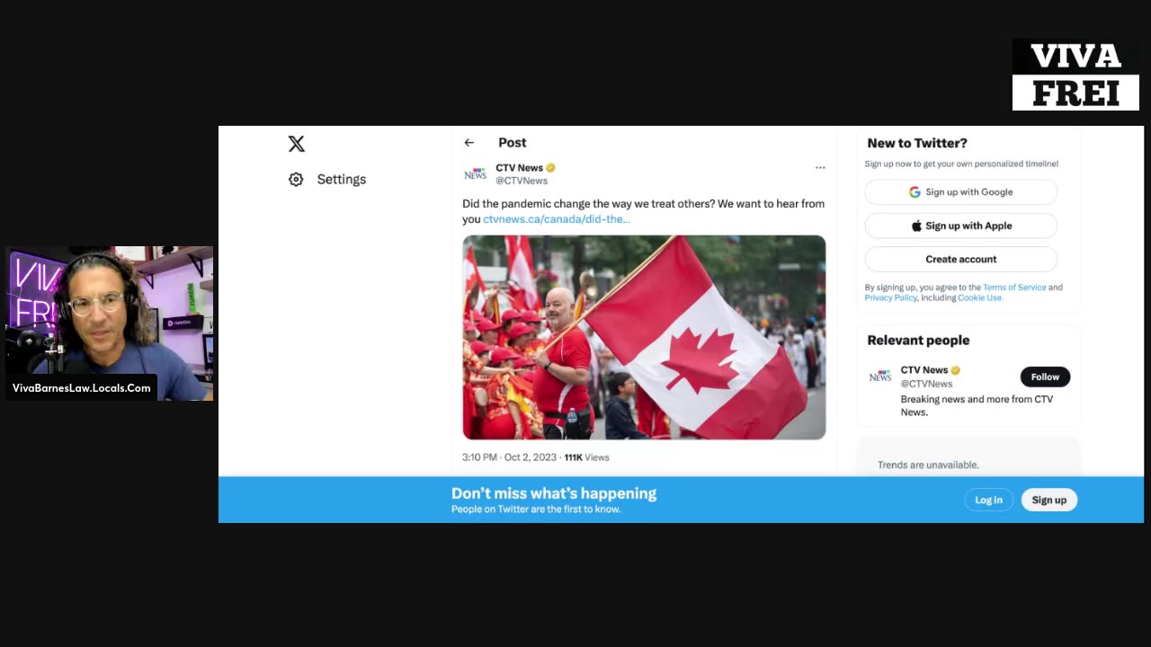 Interview with Dan Hartman & Attorney - Suing Canadian Government for ...