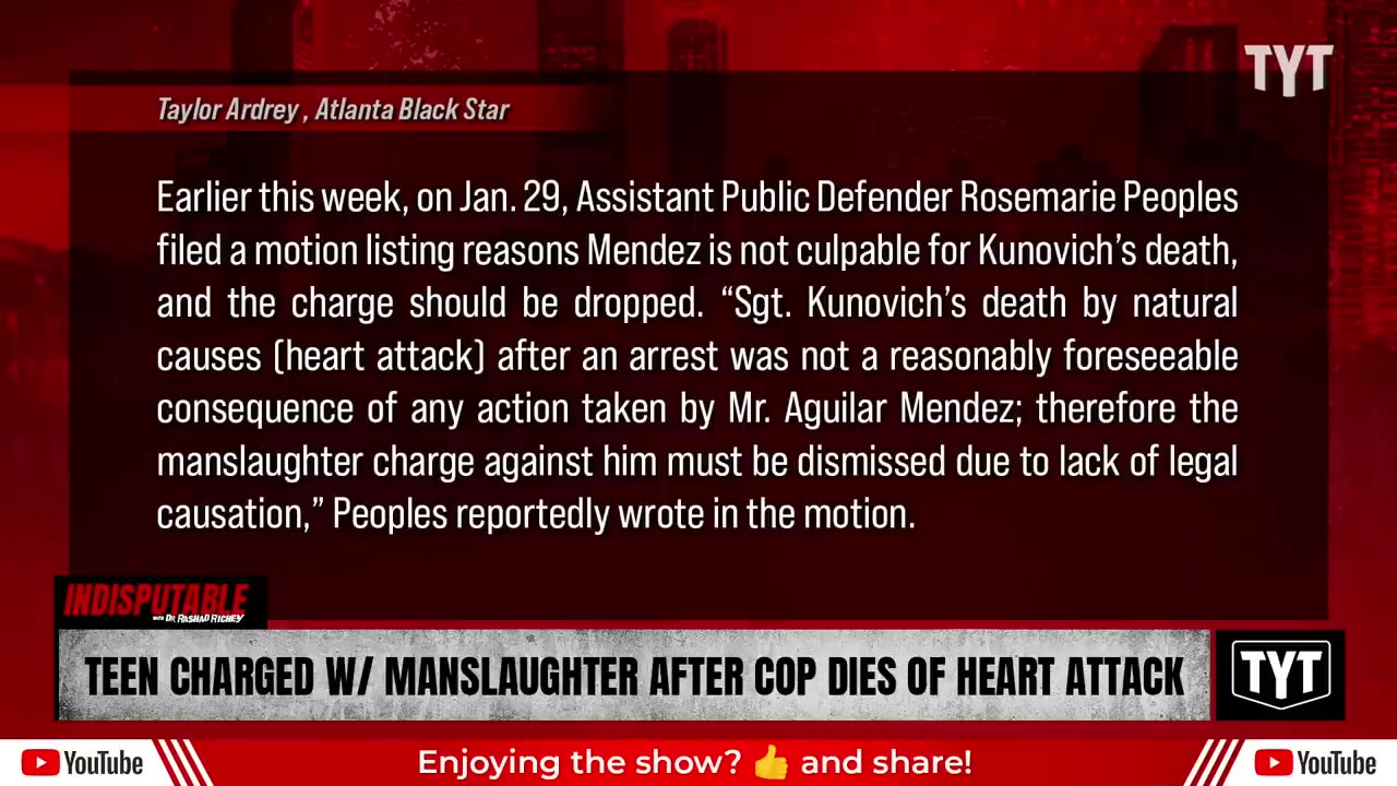 Teen Charged With Manslaughter After Cop Has Fatal Heart Attack During ...