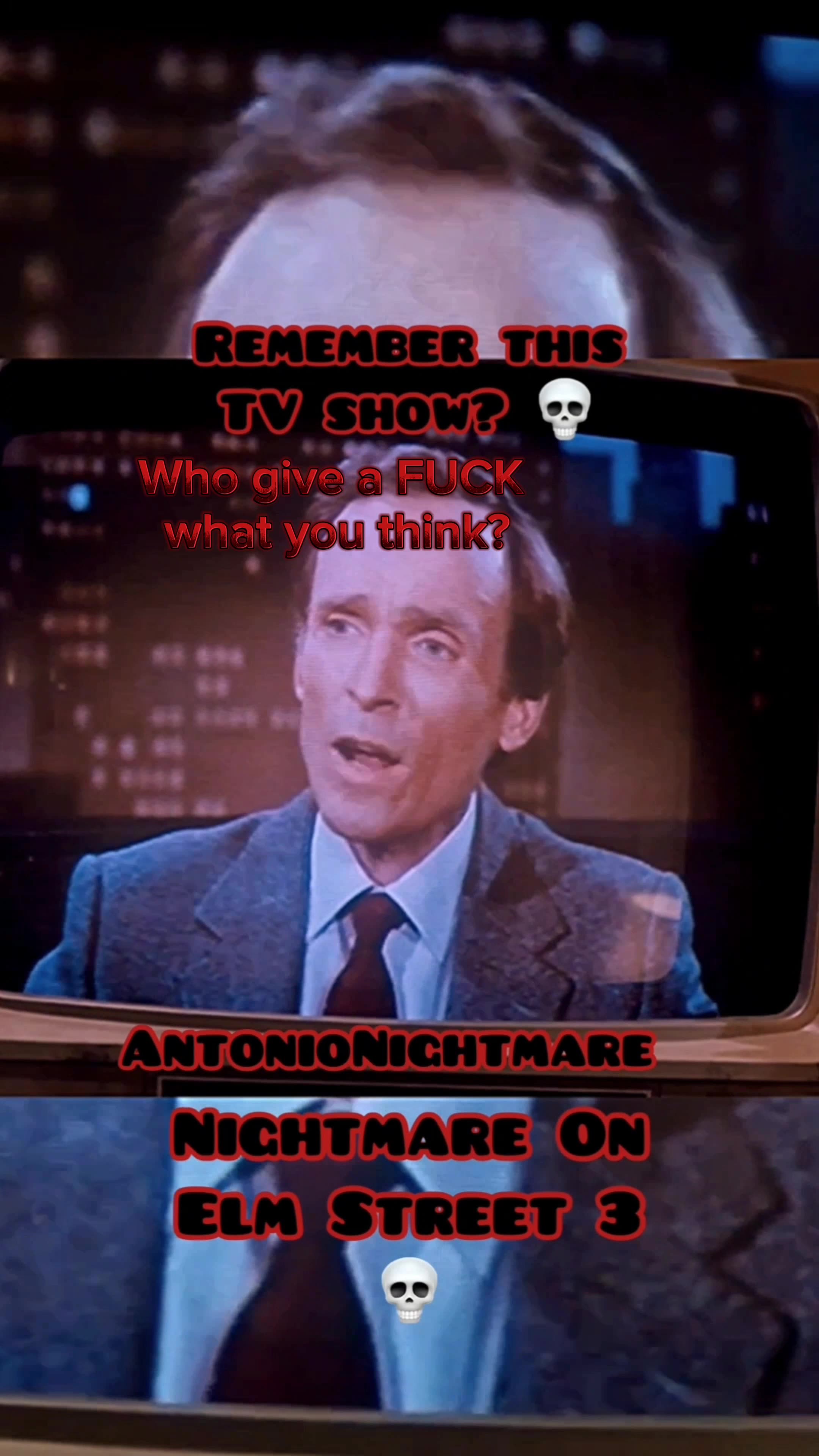 Remember this TV Show? 💀 Freddy Krueger was a true Alpha Sigma Chad ...