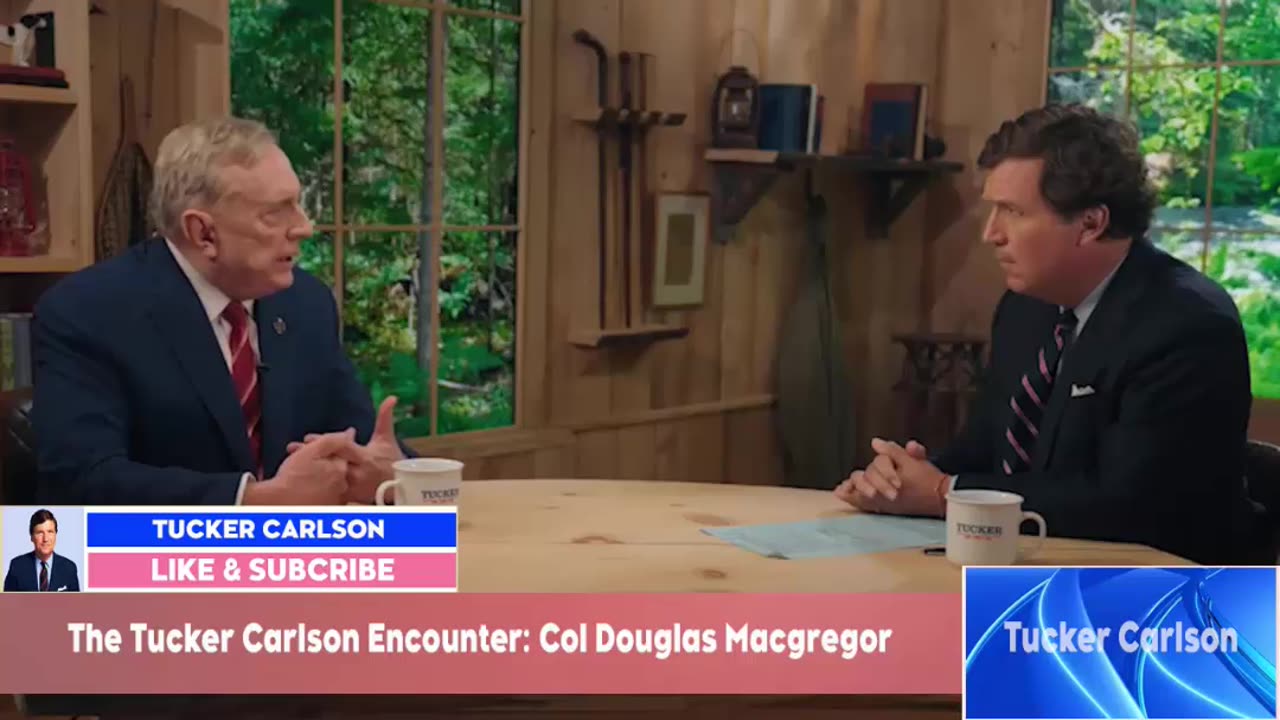 Tucker Carlson interviews Col. Douglas MacGregor US ARMY (Ret) on ...