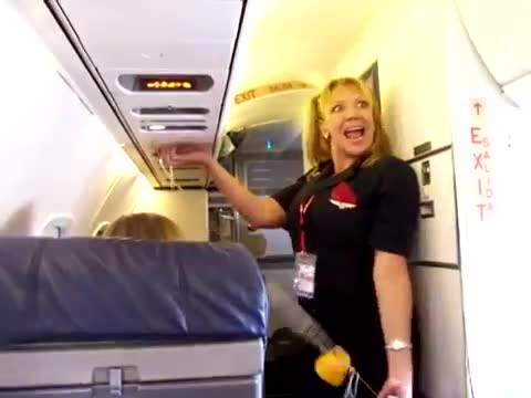 Funny Delta Flight Attendant