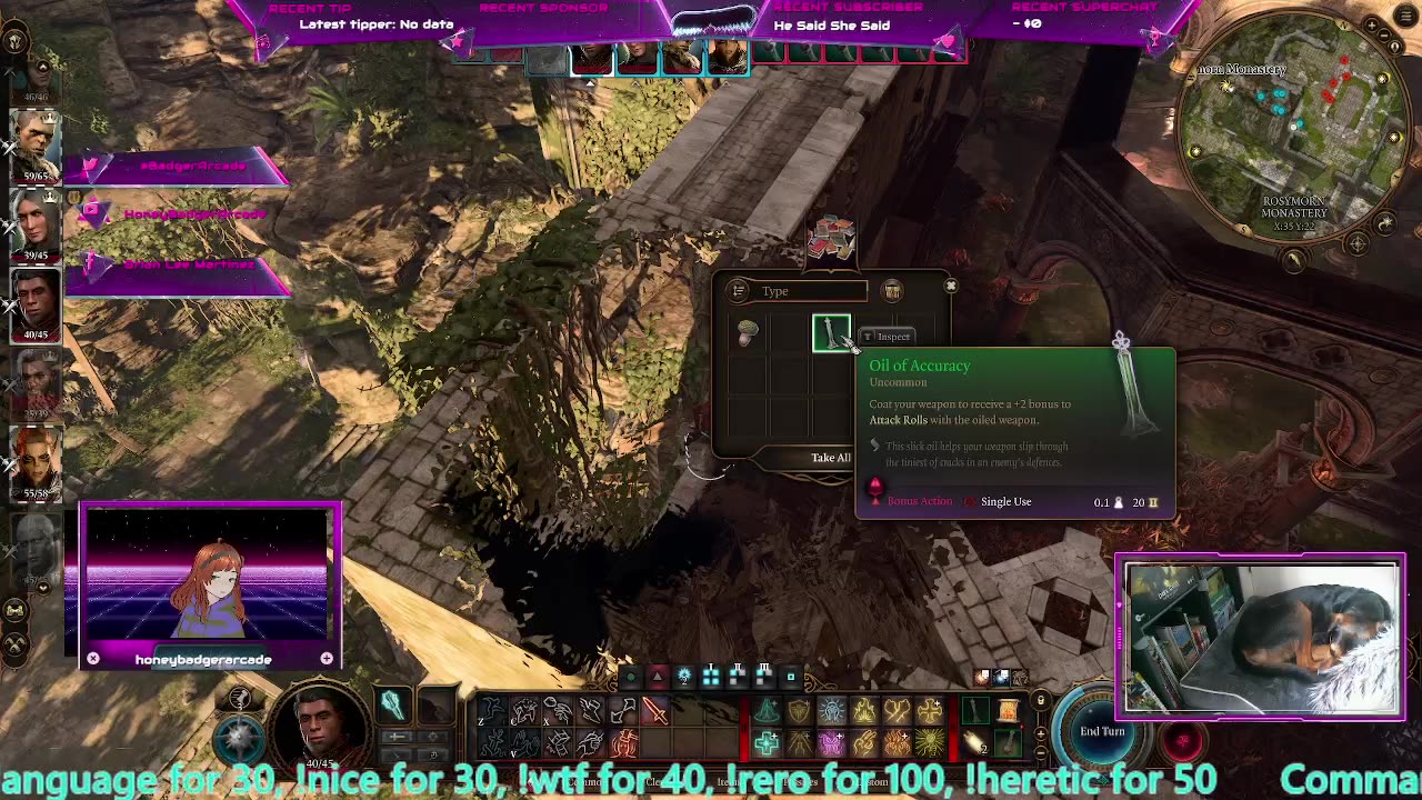 Badgers Gate 3! Playing Baldur's Gate 3 with the Honey Badgers Part 31 ...