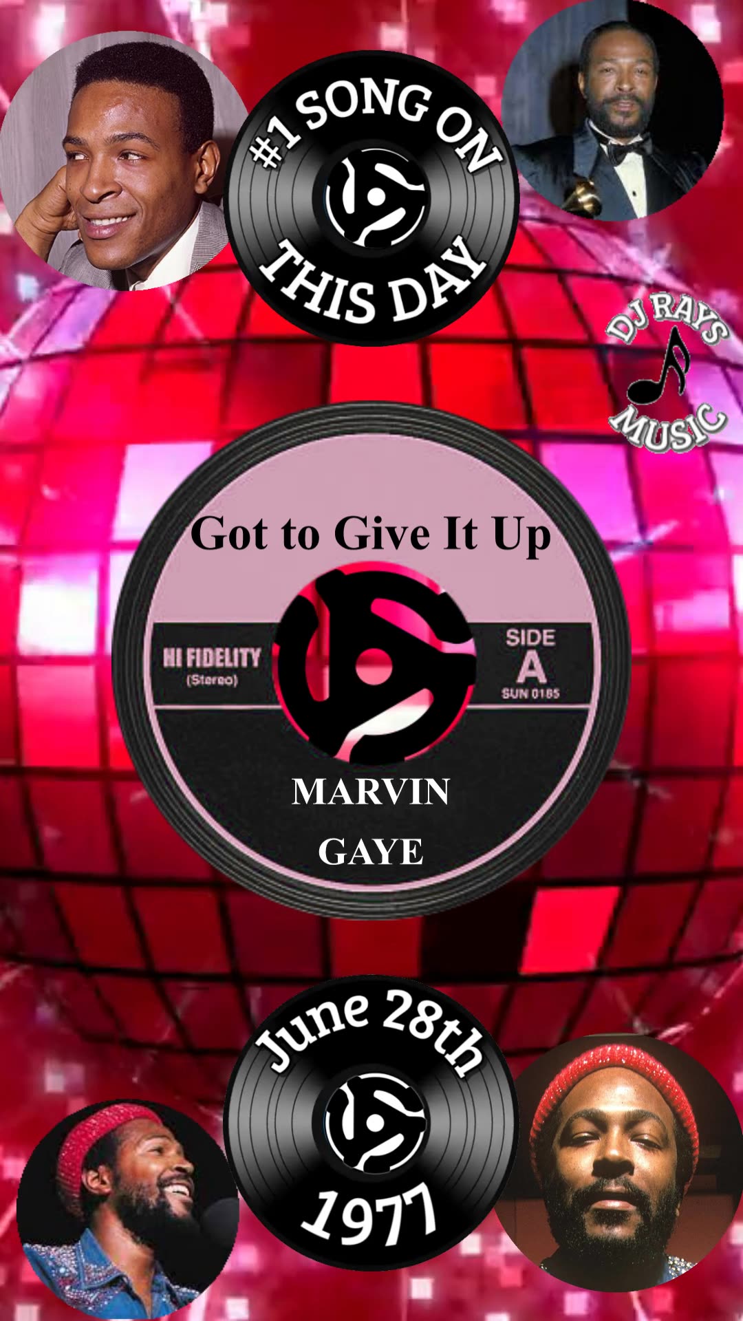 #1 SONG THIS DAY IN HISTORY! June 28th 1977 "Got to Give It Up" MARVIN GAYE