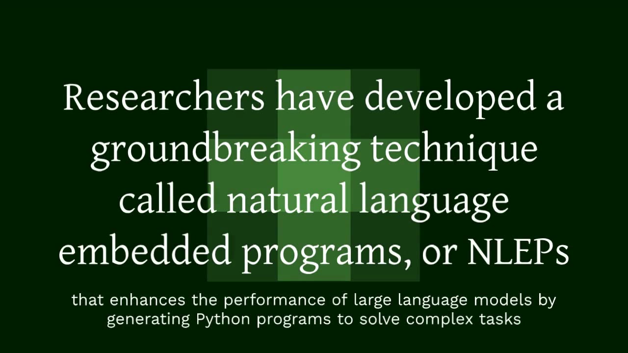 Programmatic Breakthrough: AI’s Leap From Language to Logic To Solve ...