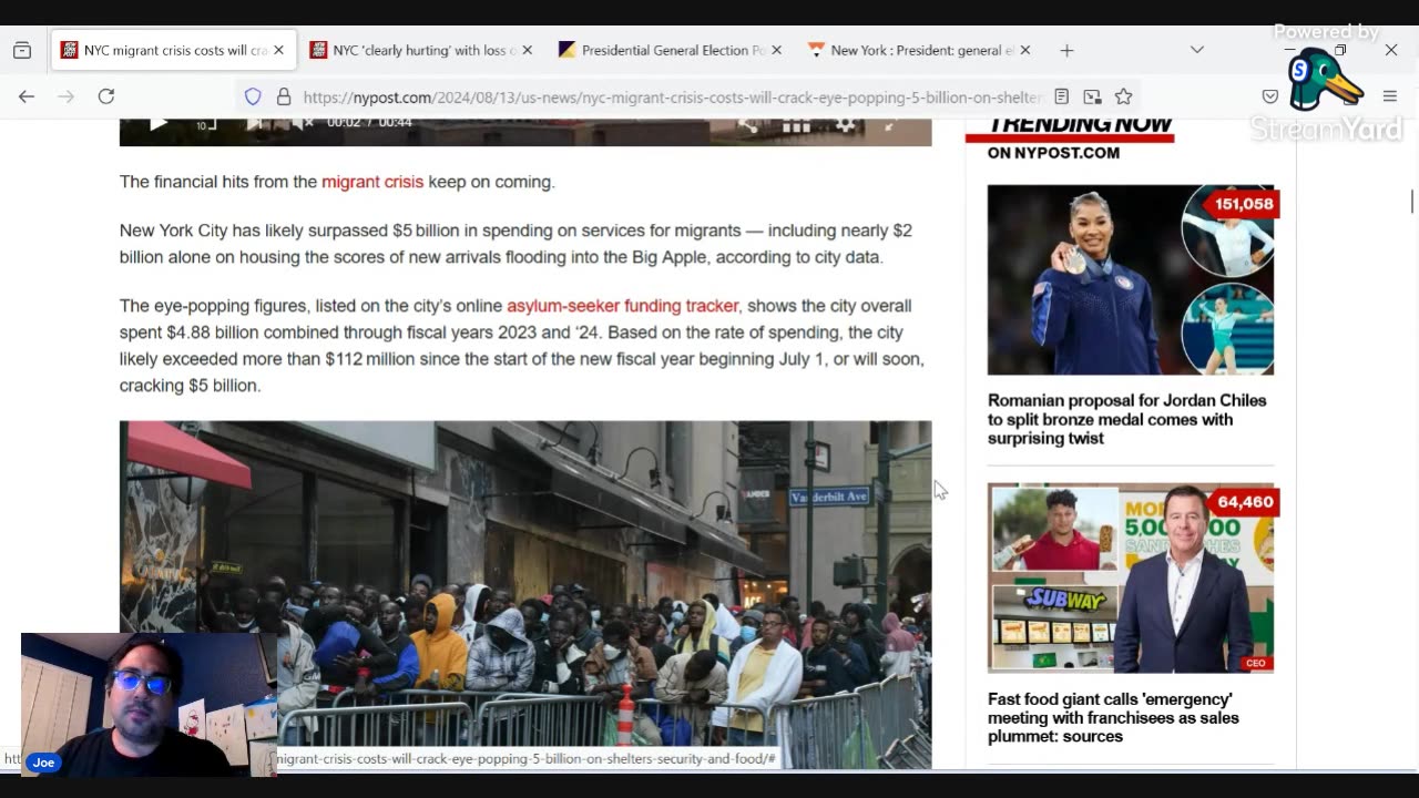 Nyc Mayor Eric Adams Migrant Crisis Costs Exceed 5 Billion
