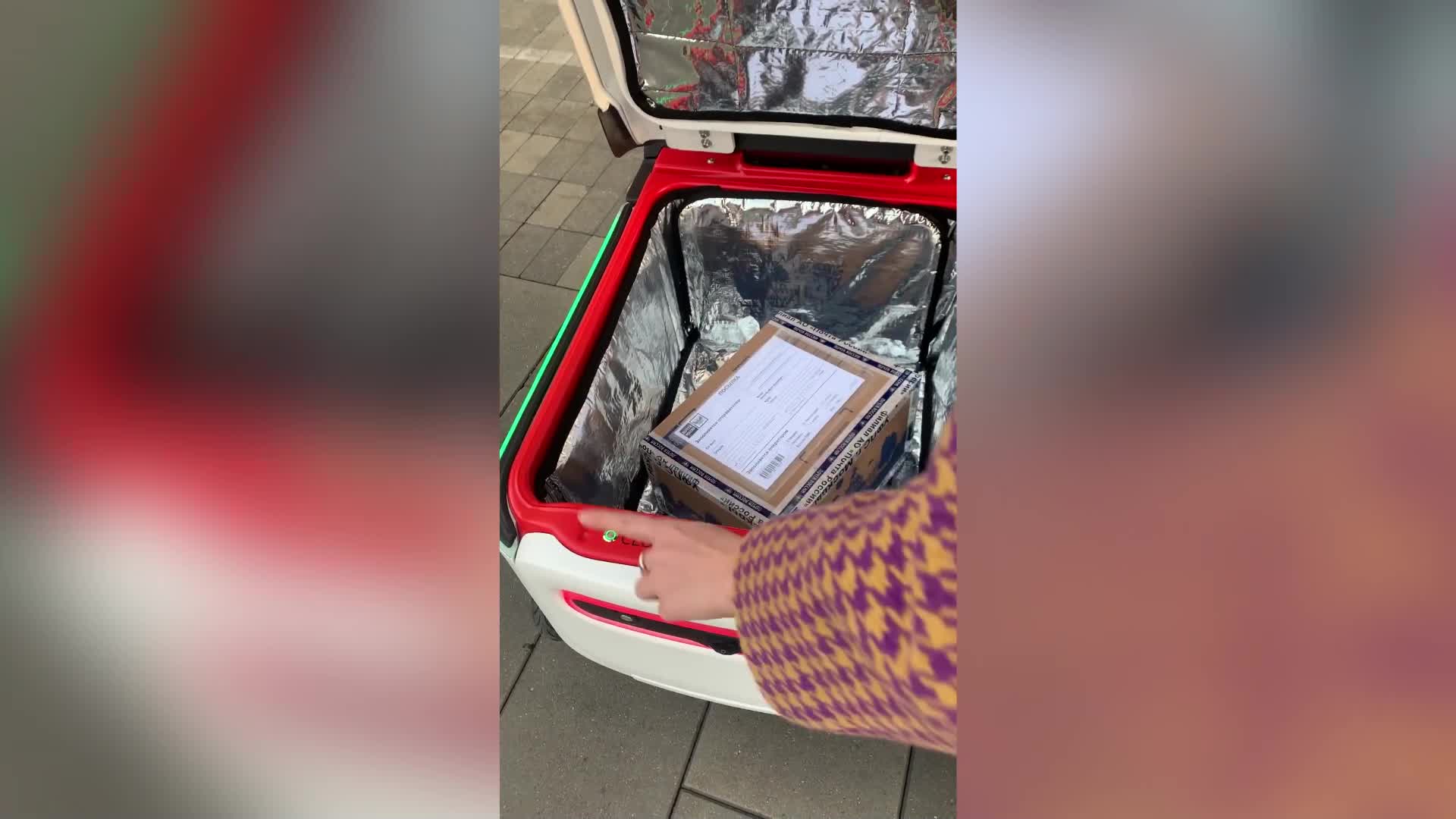 Russian Post Launches Fleet Of Futuristic AI Robots That Collect And ...