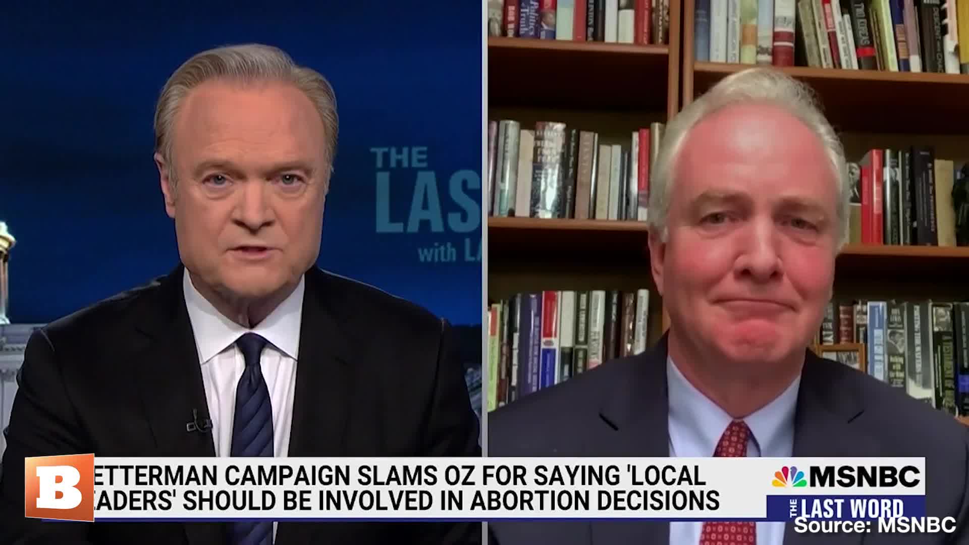 MSNBC Attempts Damage Control After Fetterman’s Debate Failure: "His ...