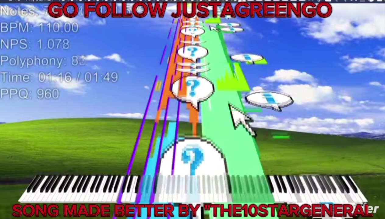 P3 (song made out of windows sounds) *og is edited version of gay frogs*