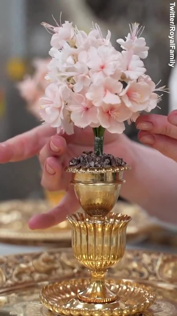 A sneak peek into the King's state banquet for the Emperor of Japan