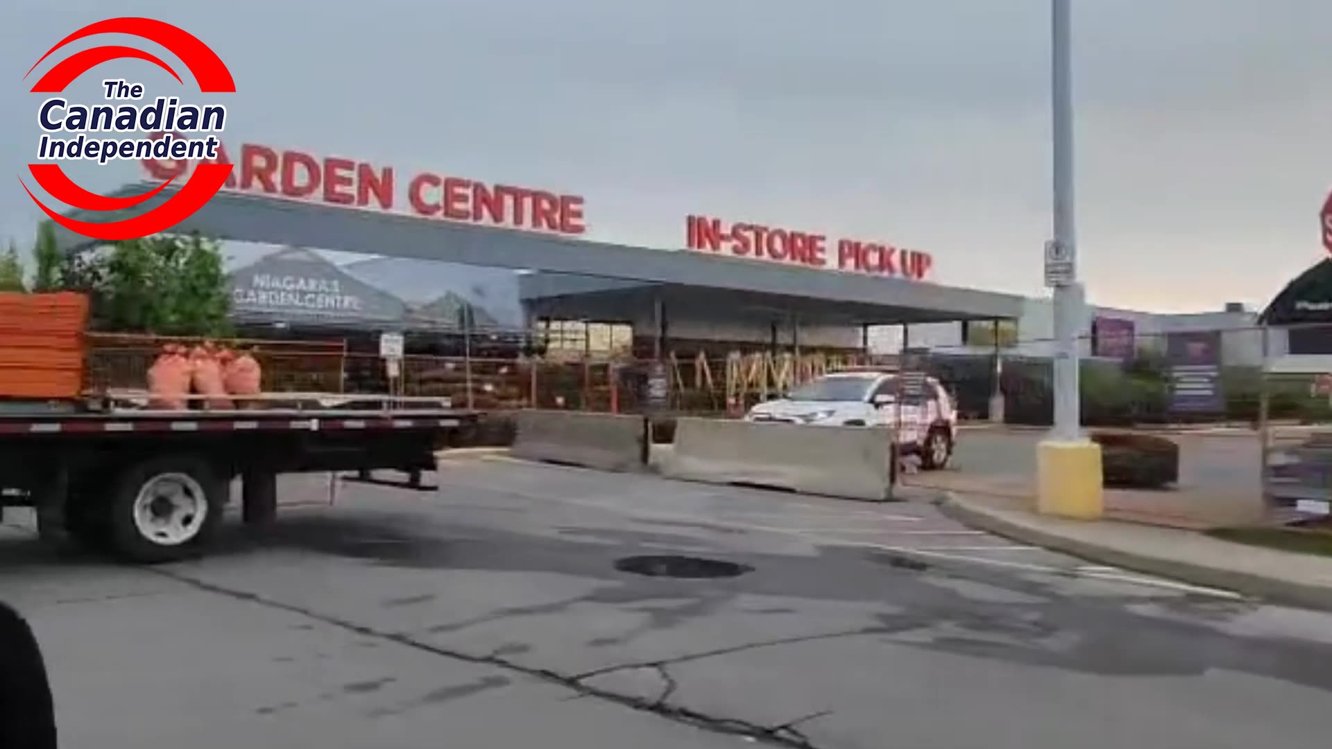 Canadian Tire hired security, put up fences and concrete barriers to ...