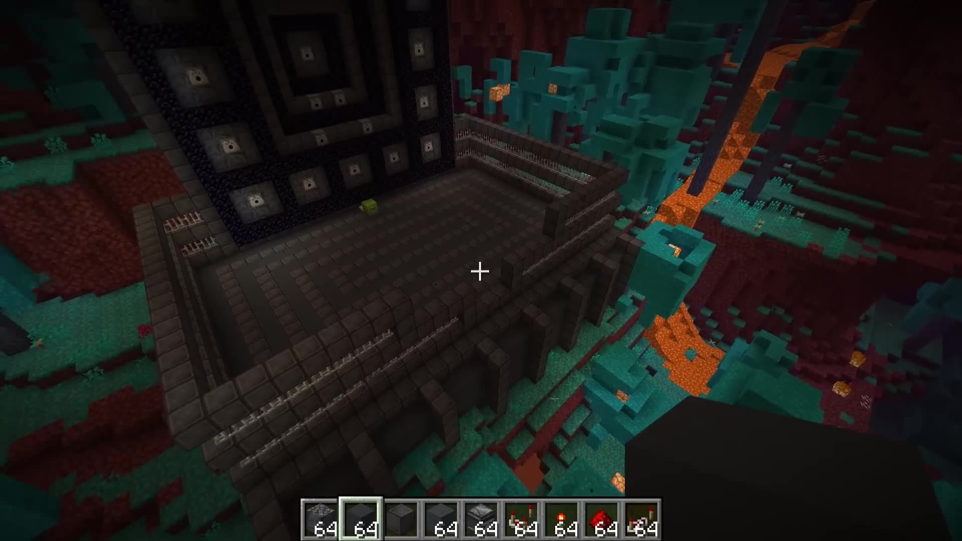 Making A Nether Gateway In Minecraft 1 16