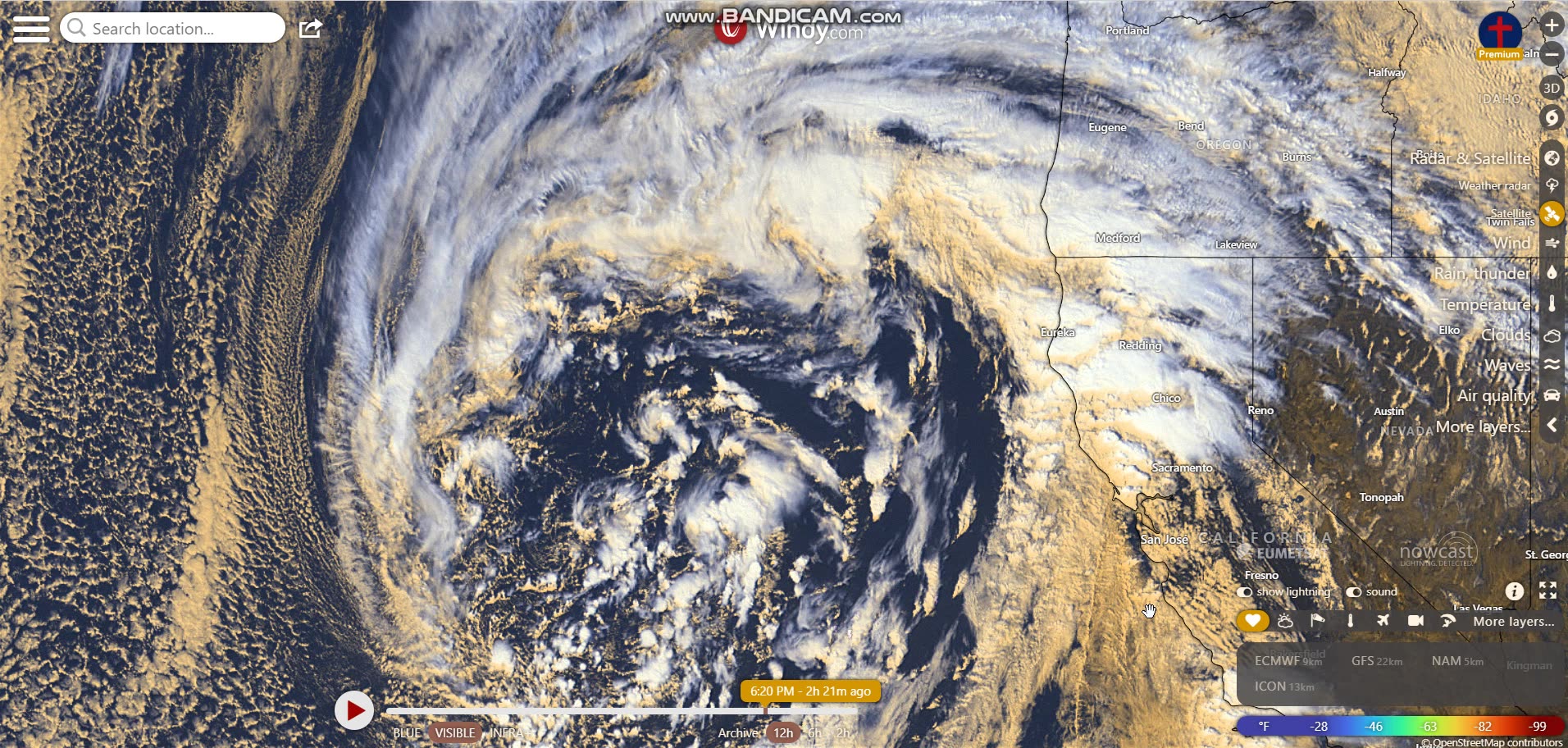 Incredible Man-Made Storms The Pacific Ocean & Gulf of Mexico at The ...