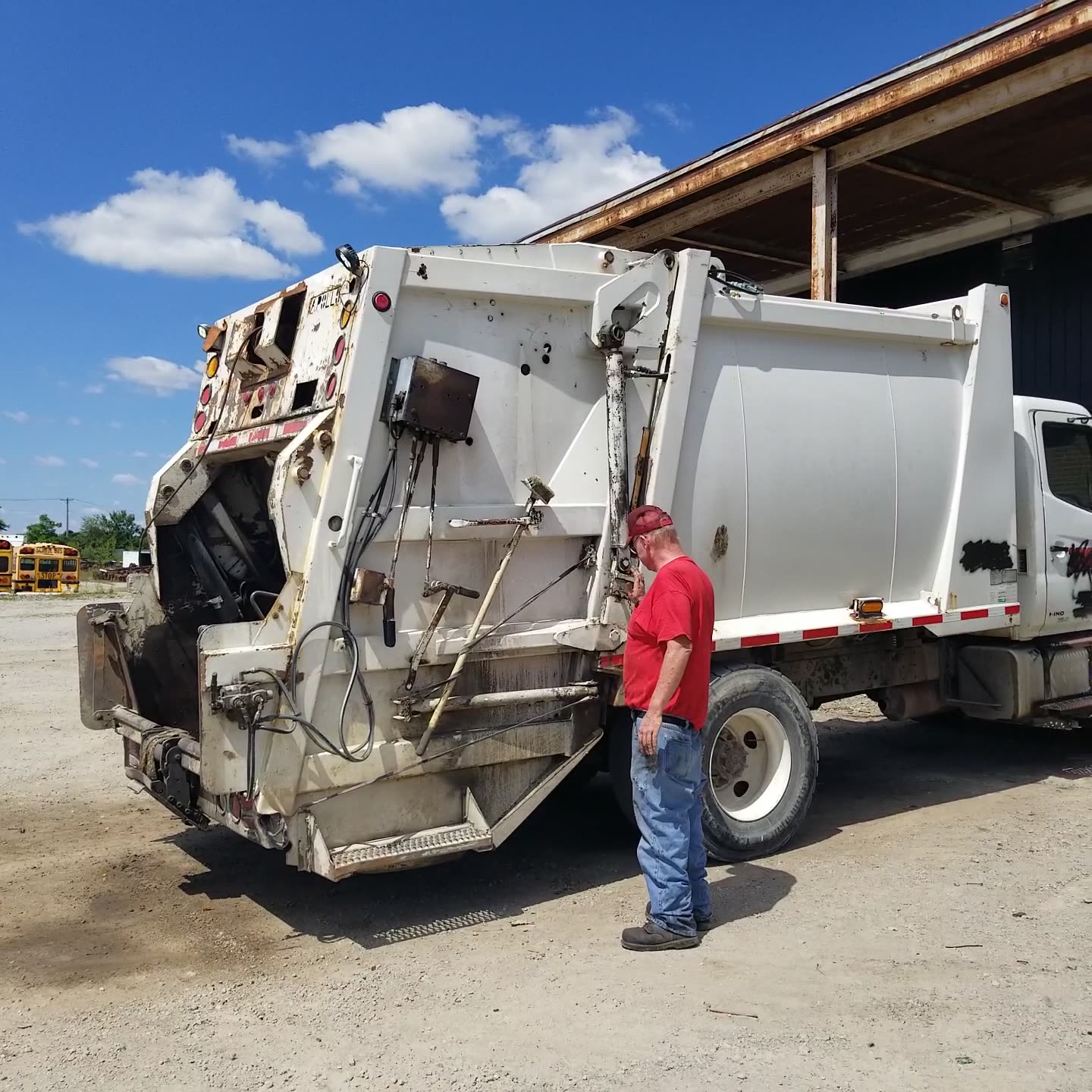 #1293 2007 EZ Pack 16yd Packer Body