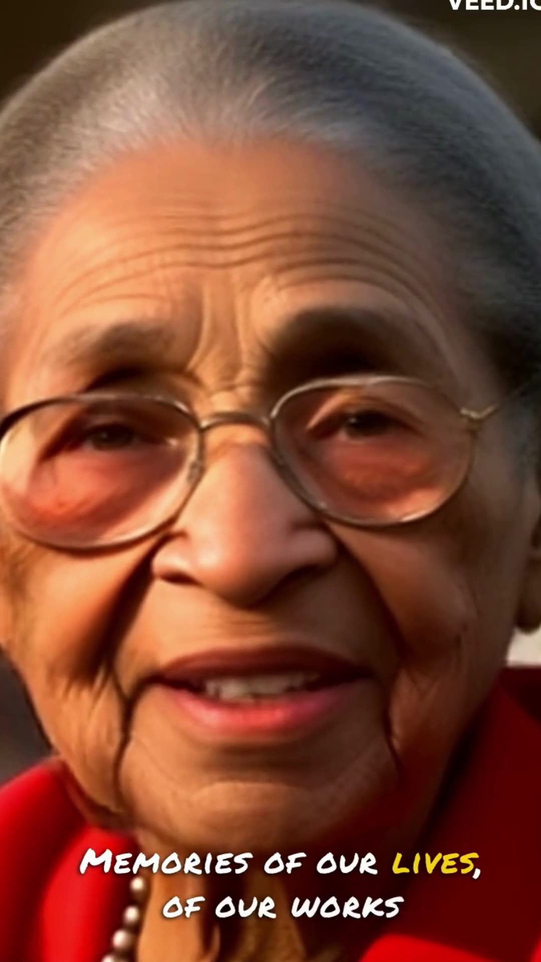 Rosa Parks' Inspiring Message on Motivation: Memories in Our Lives ...
