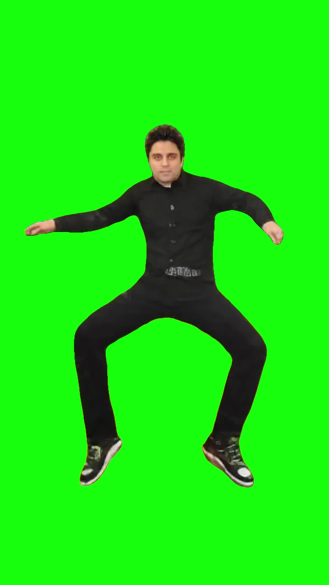 Ray William Johnson Serbian Lady Dance | Green Screen