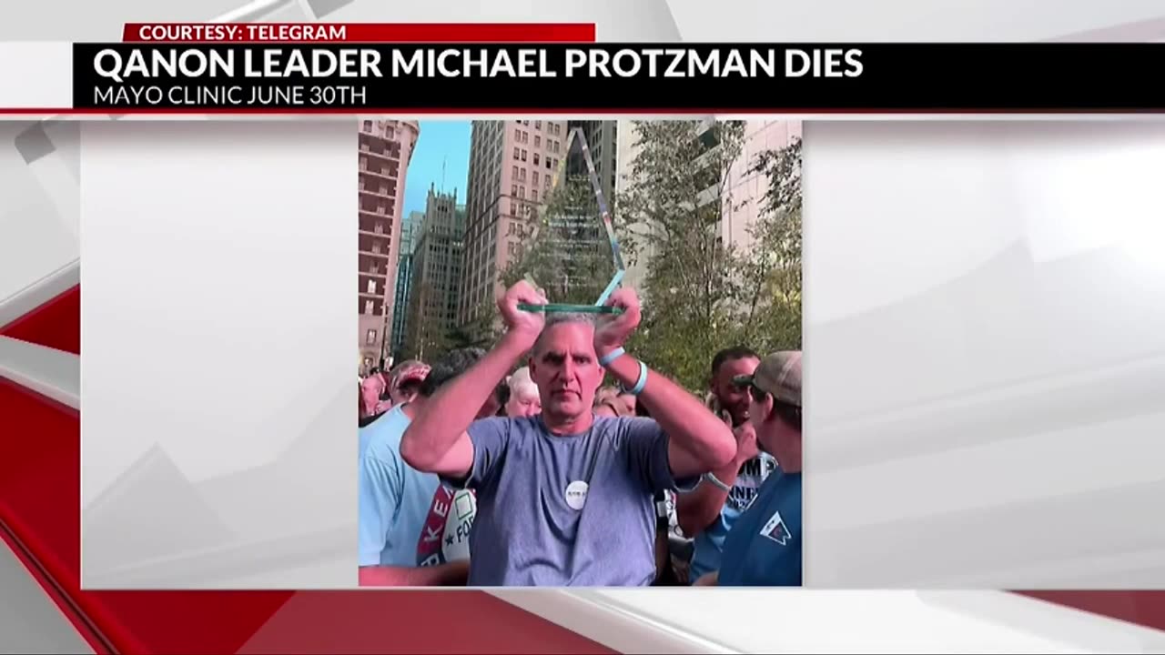 Negative 48, QAnon, leader Michael Protzman, dies at Mayo Clinic, June ...