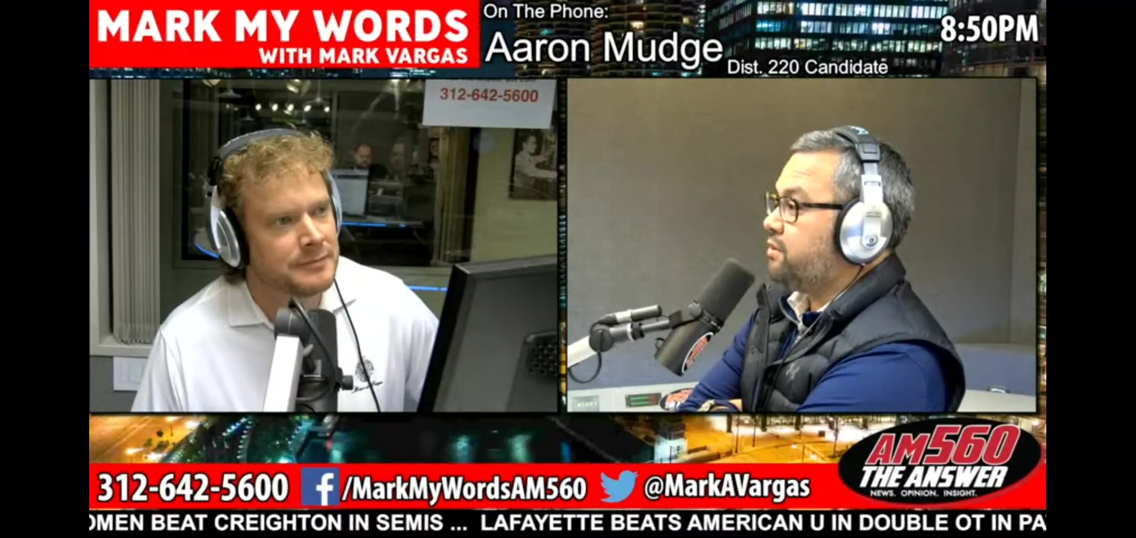 Interview with Mark Vargas and Scott from Illinois Review