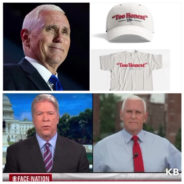 How Awful... Turncoat Liar Mike Pence Launches "Too Honest" Merch for ...