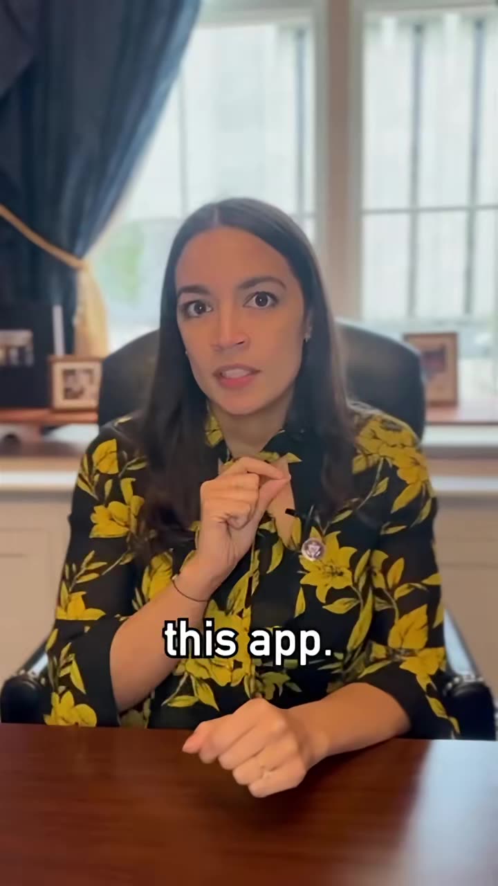 AOC opposes TikTok ban in first video on the platform