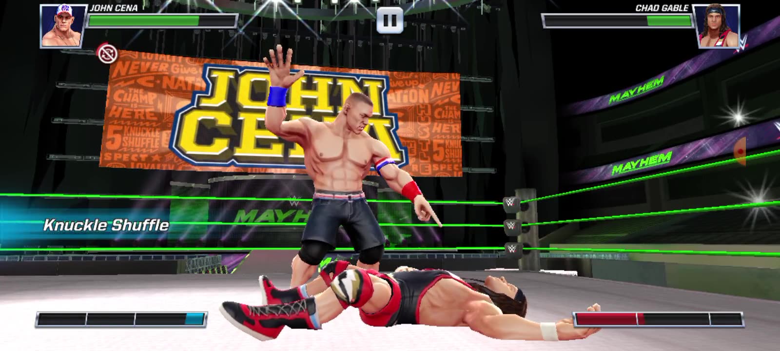 John Cena VS Chad Cable #WWE2024 #wwe #wwe2k23 #wwegame