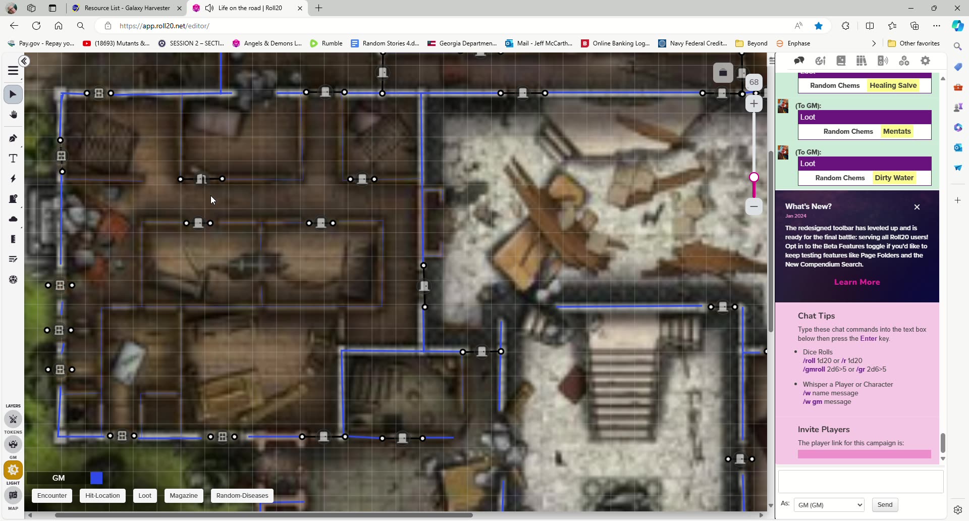 Roll20 dynamic lighting