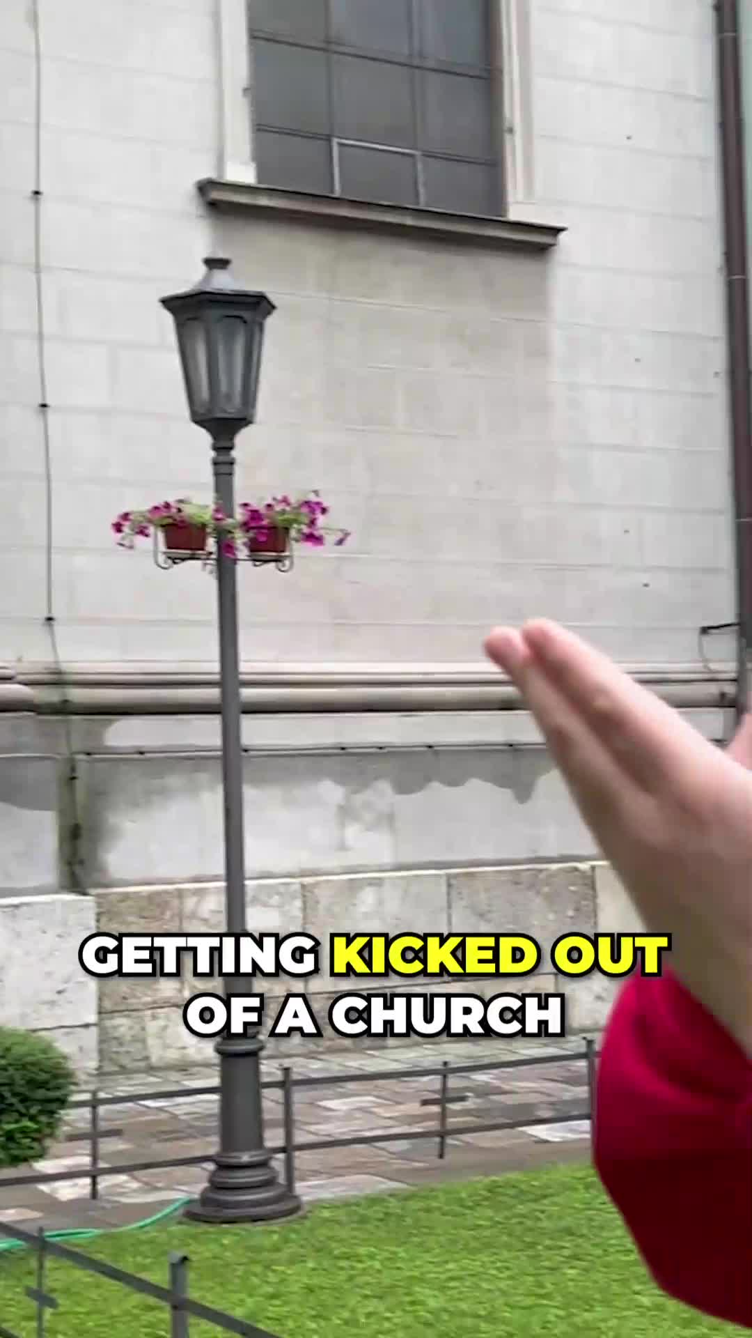 Getting Kicked Out of a Church
