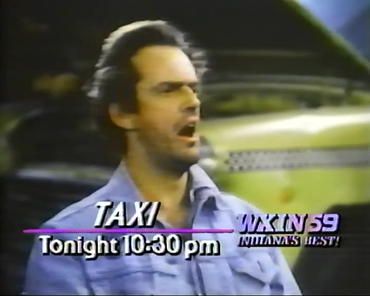 August 1987 - WXIN Movie Bumper & 'Taxi' Promo with Reb Porter Voiceover