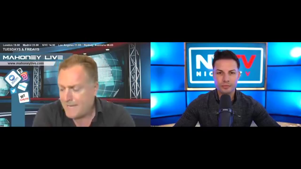 DAVID MAHONEY DISCUSSES SATANISM EXPOSED BY CELEBRITIES WITH NICHOLAS ...