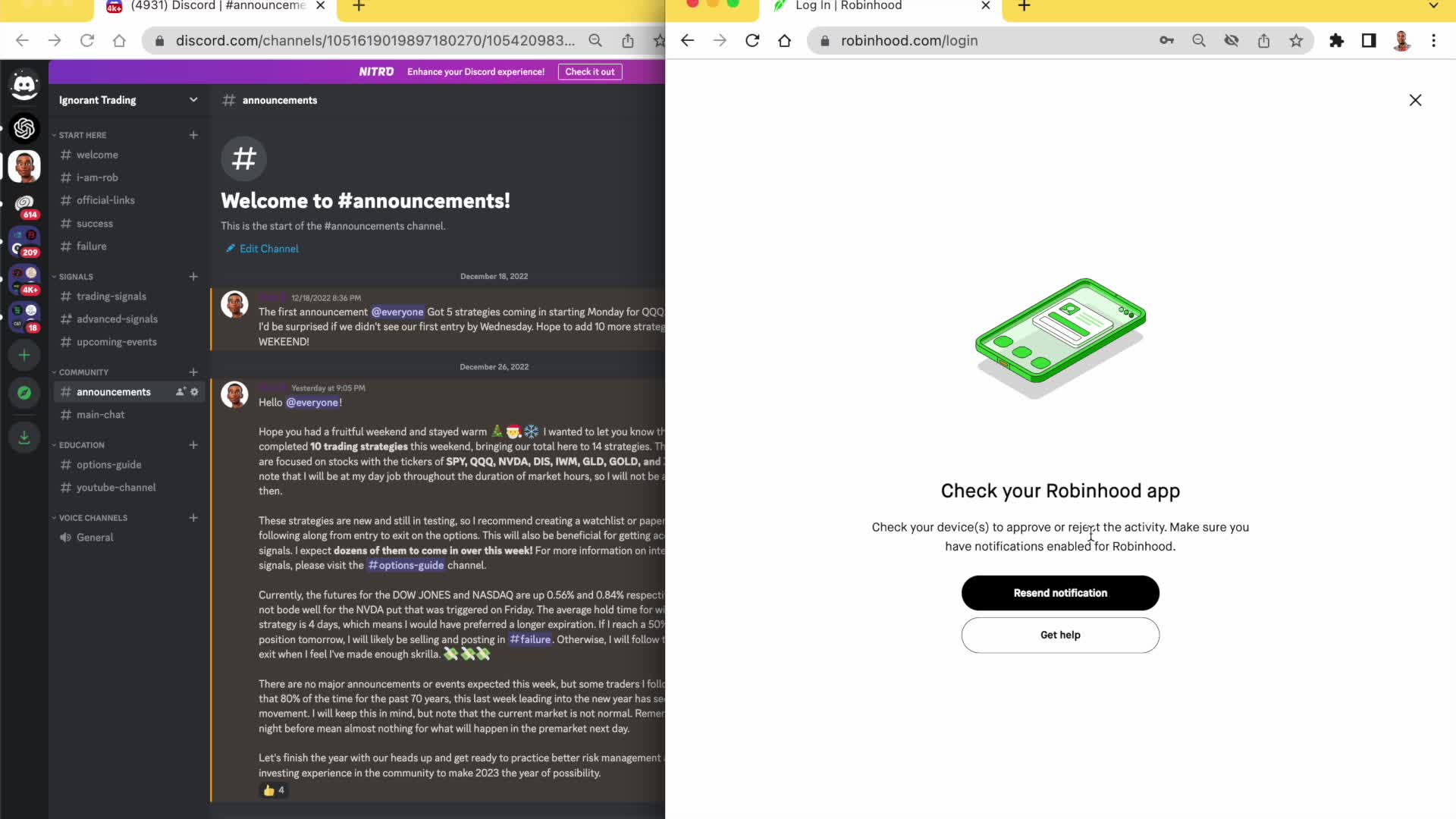 Free Trading Signals for Stocks and Options on Discord Trading Group ...