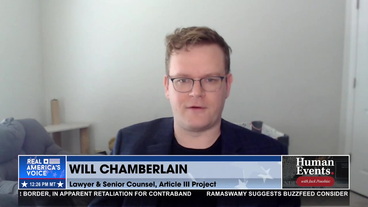 Will Chamberlain Joined Jack Posobiec For A Legal Analysis Of President ...
