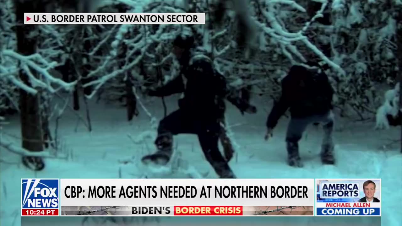 Fox News: “Customs and Border Protection reporting a surge in migrant ...