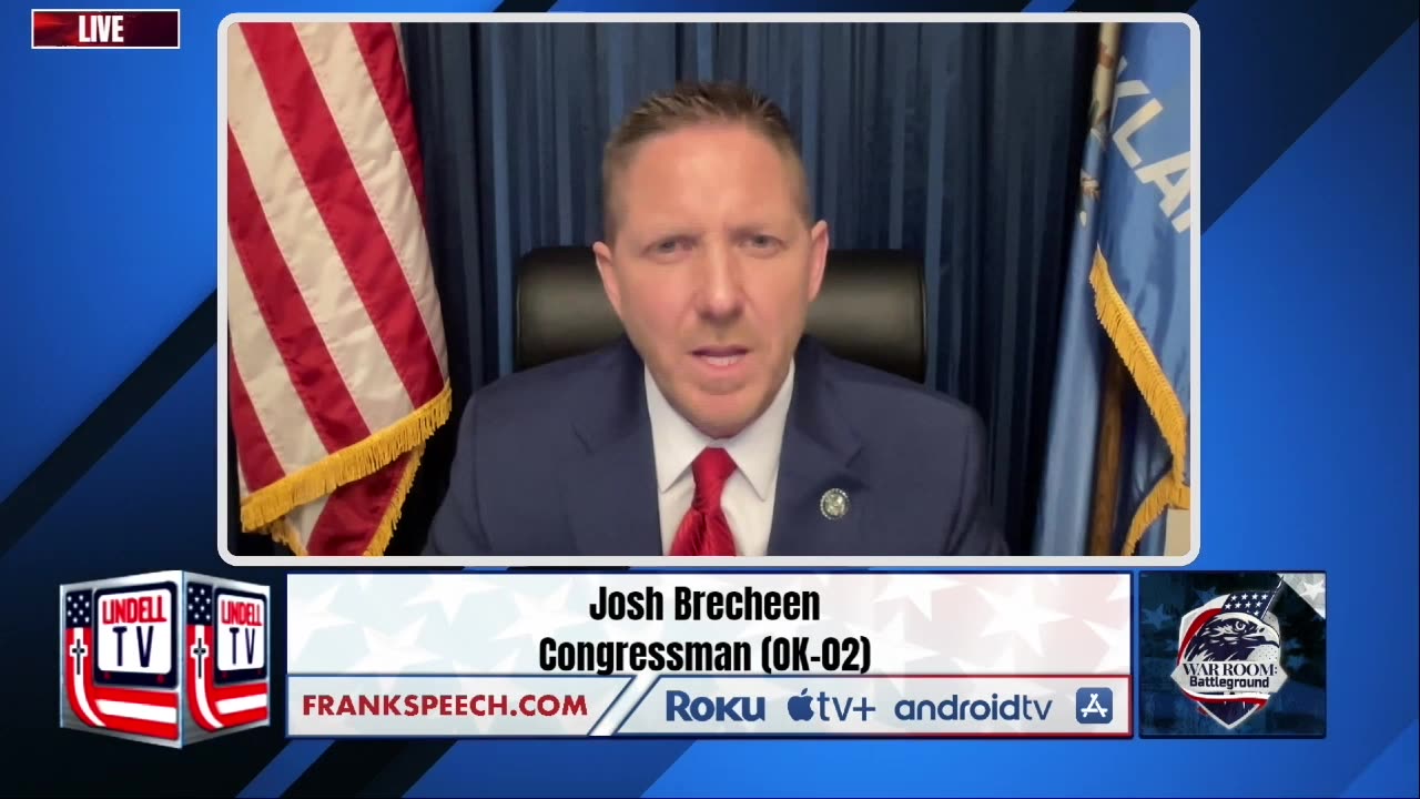 Josh Brecheen Joins WarRoom To Discuss Congressional Spending And What ...