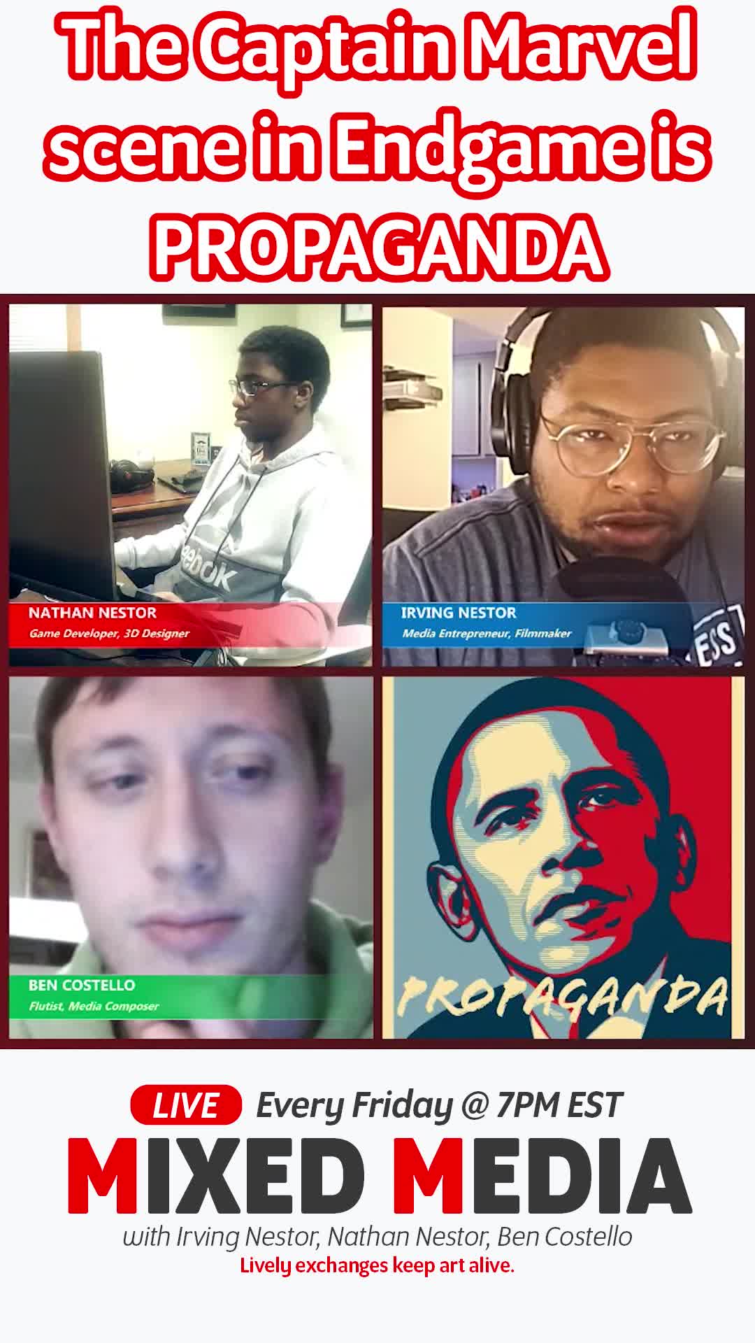 The Captain Marvel scene in Avengers Endgame is PROPAGANDA