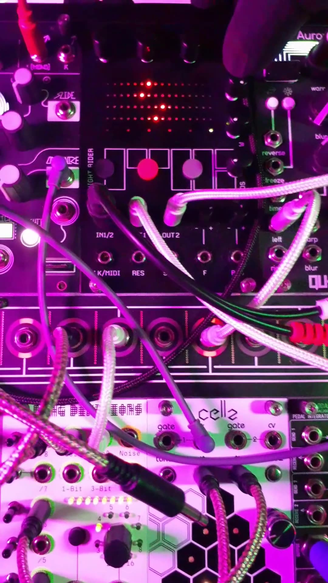 Eurorack X RAMBO on VHS