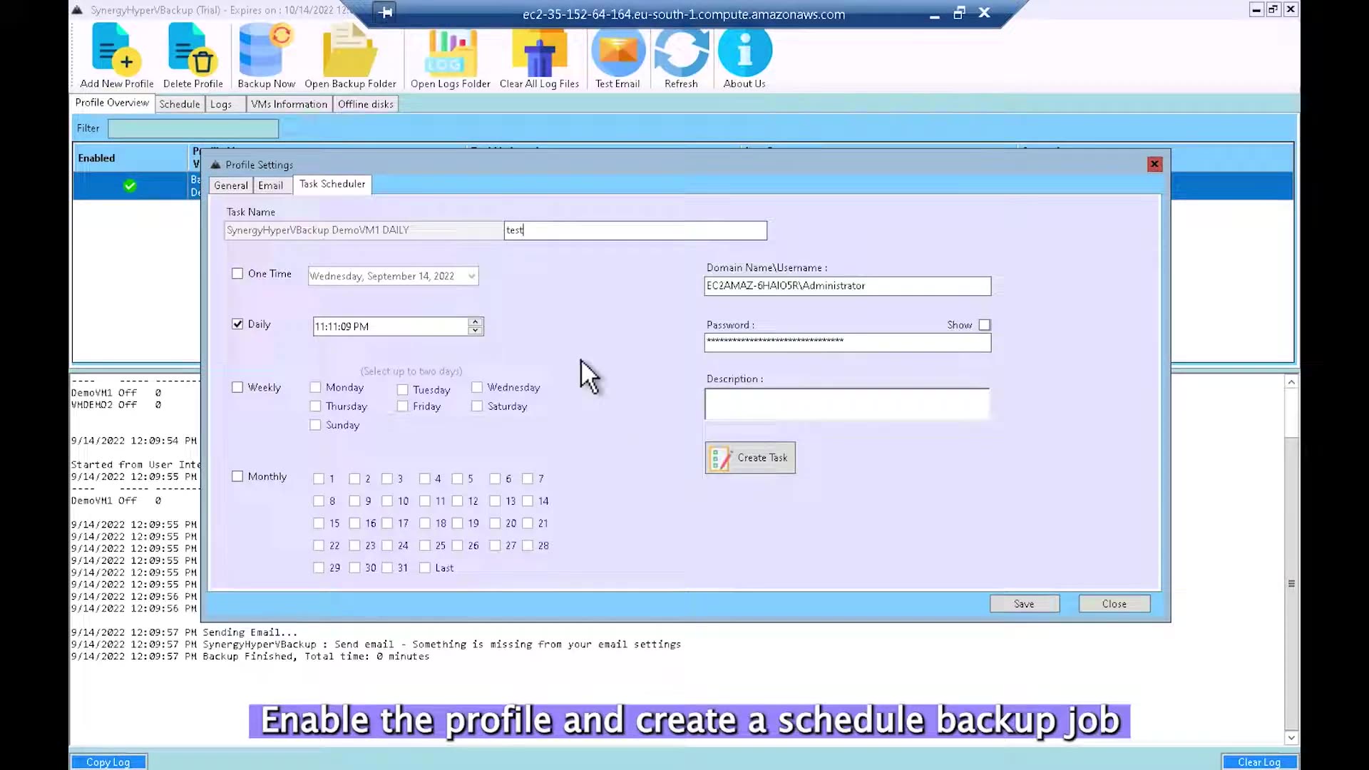 DONT LOSE YOUR DATA: Synergy HyperV Backup - How to Setup and Have your ...