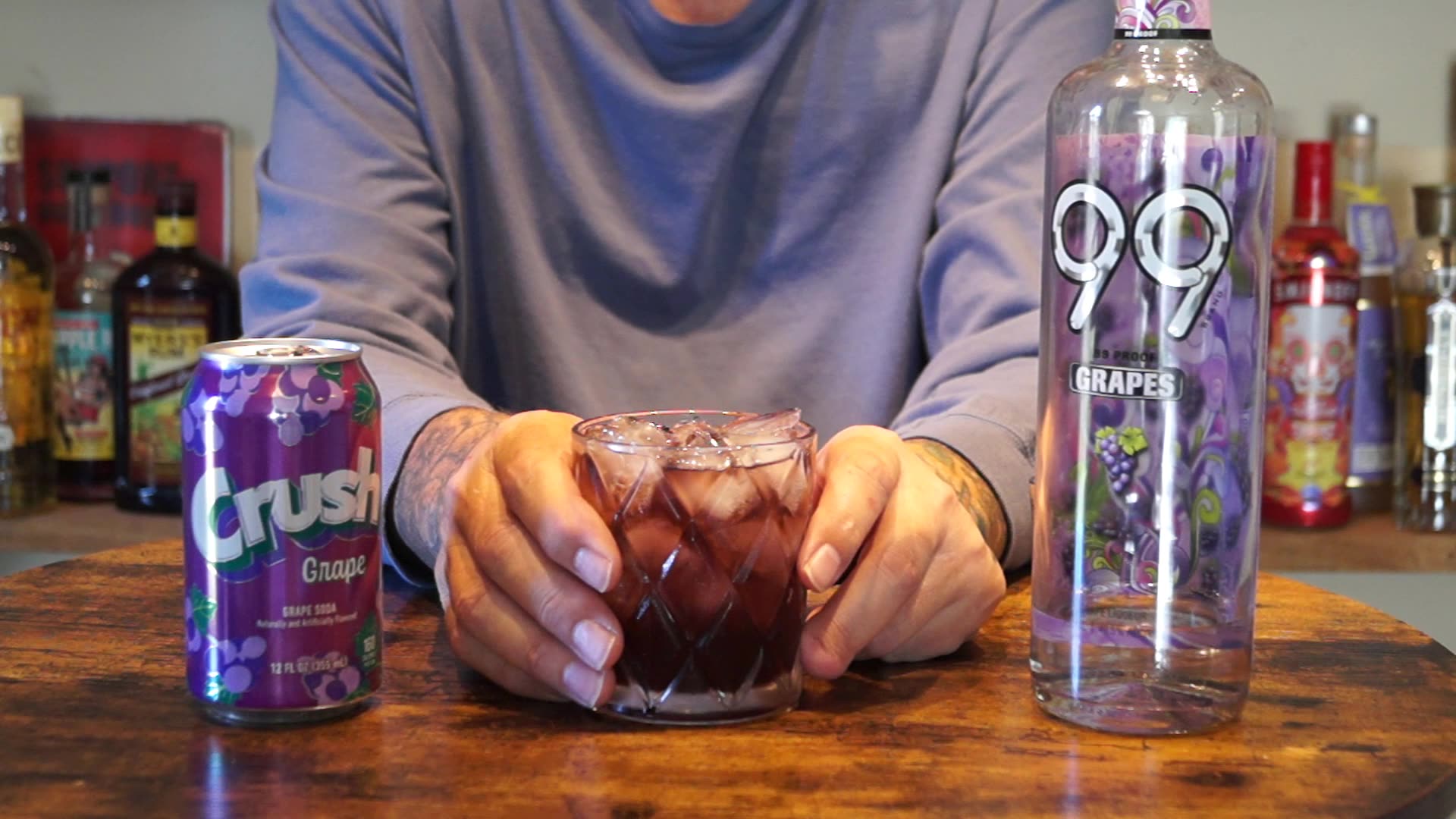 99 Grapes & Crush Grape Soda