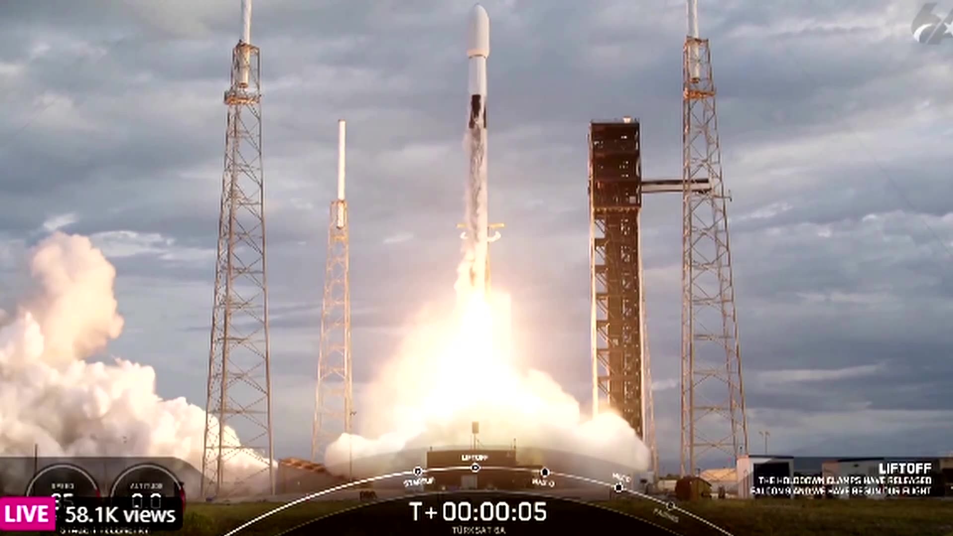 Spacex Launches Turkeys First Homegrown Satellite
