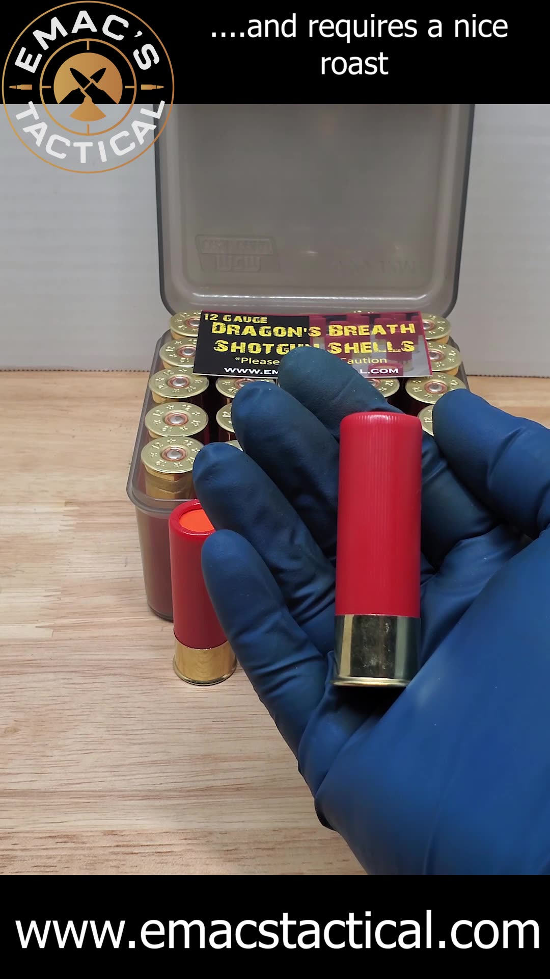 12 Gauge Dragon's Breath Exotic Shotgun Shells