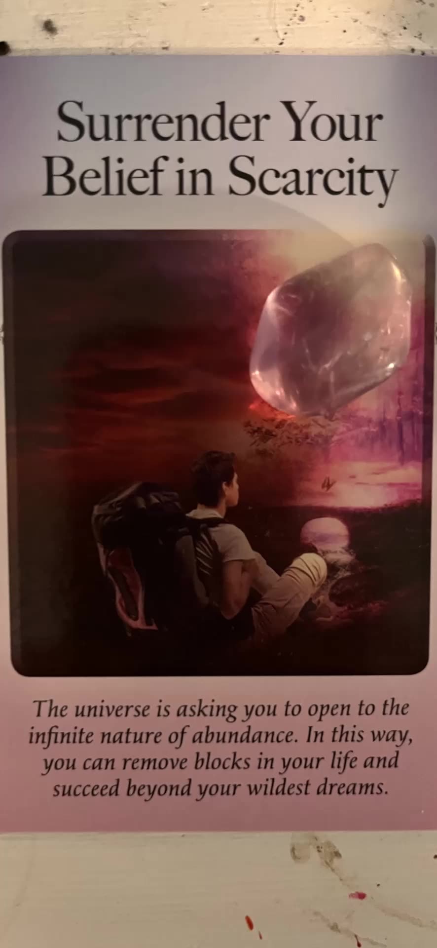 Surrender Your Belief in Scarcity