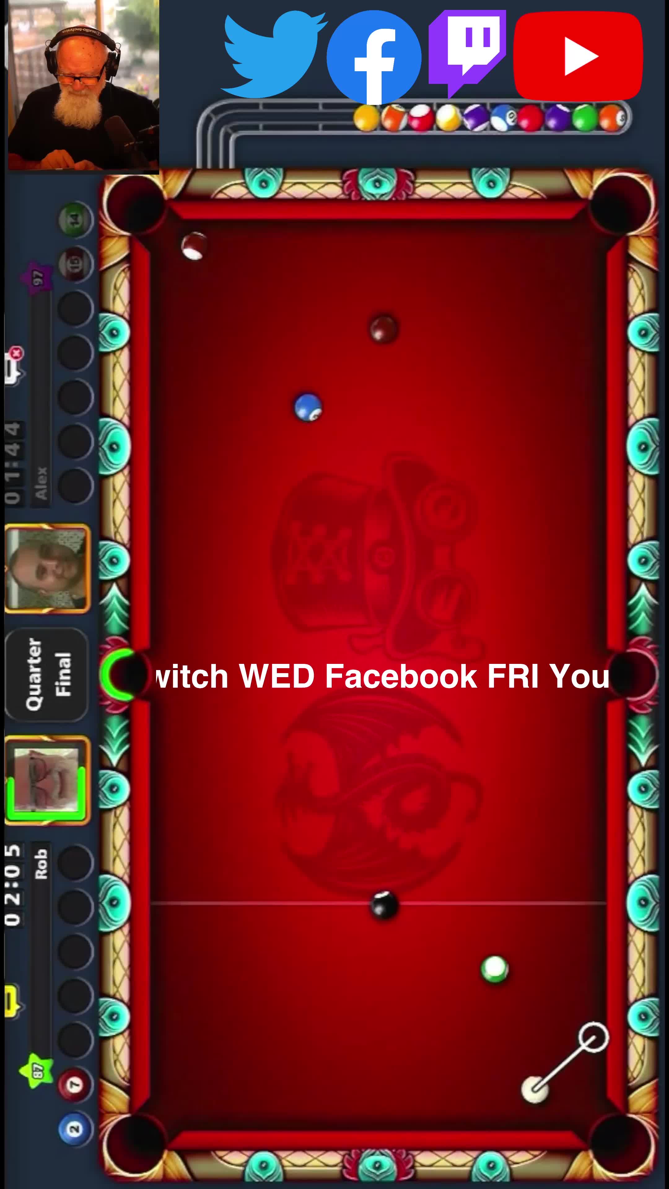 Trick shot gone wrong! 🎱🎱🎱 8 Ball Pool 🎱🎱🎱