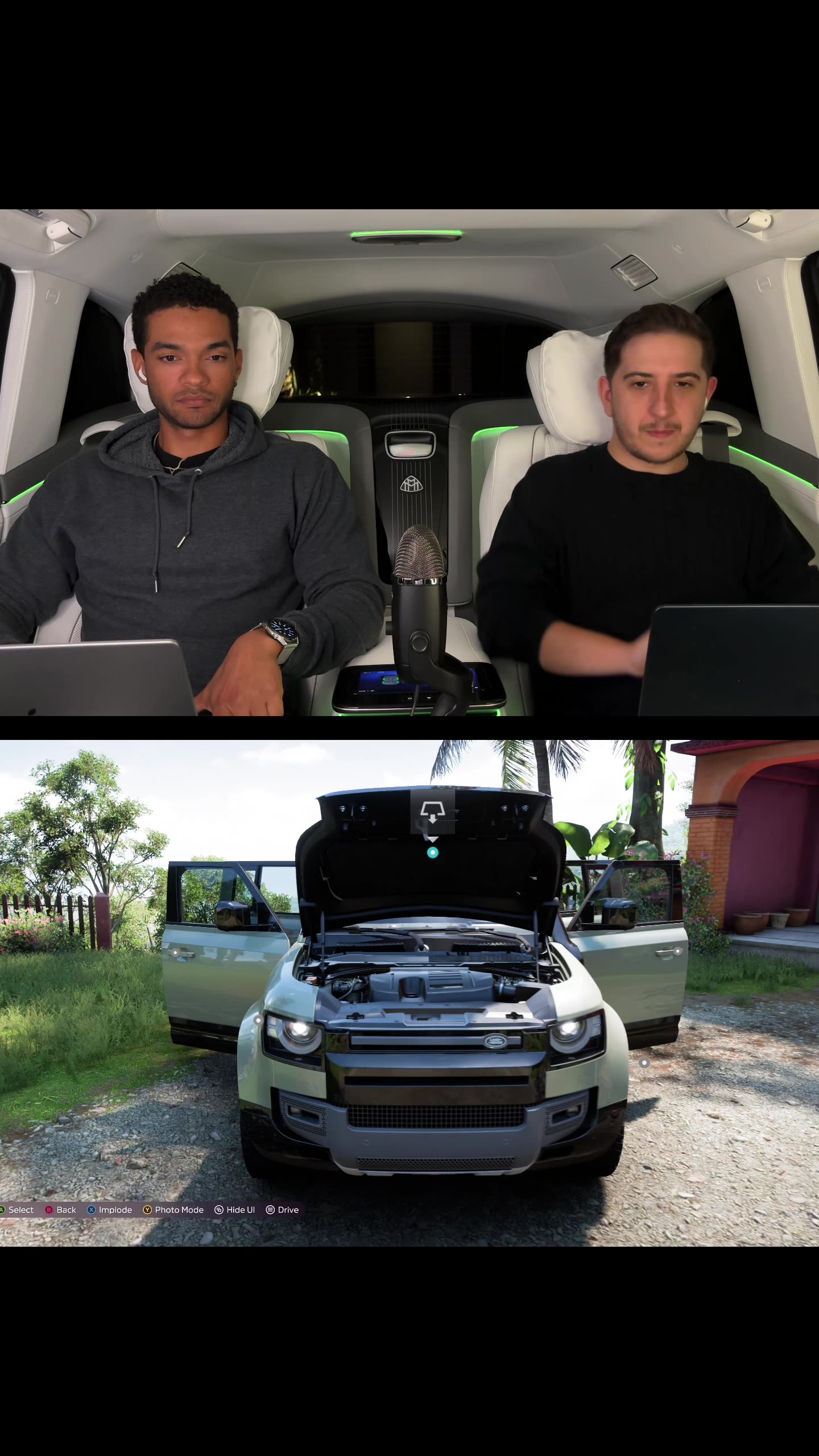 Typical Defender Driver