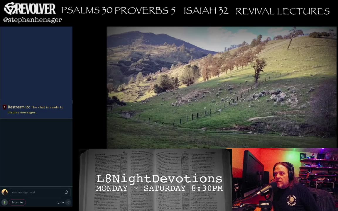 L8NIGHTDEVOTIONS REVOLVER PSALM 30 PROVERBS 5 ISAIAH 32 REVIVAL ...